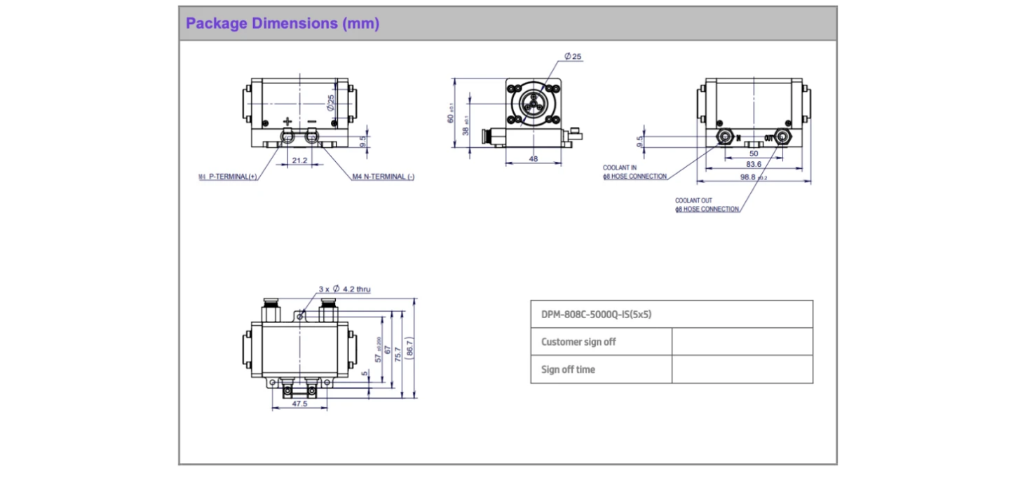 Water Cooled Diode-Pumped Solid State Laser - 5000W_Products_Diode ...